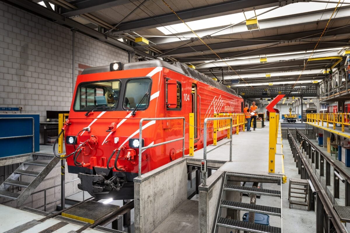 Modernisation of locomotive HGe 4/4 II - Enotrac