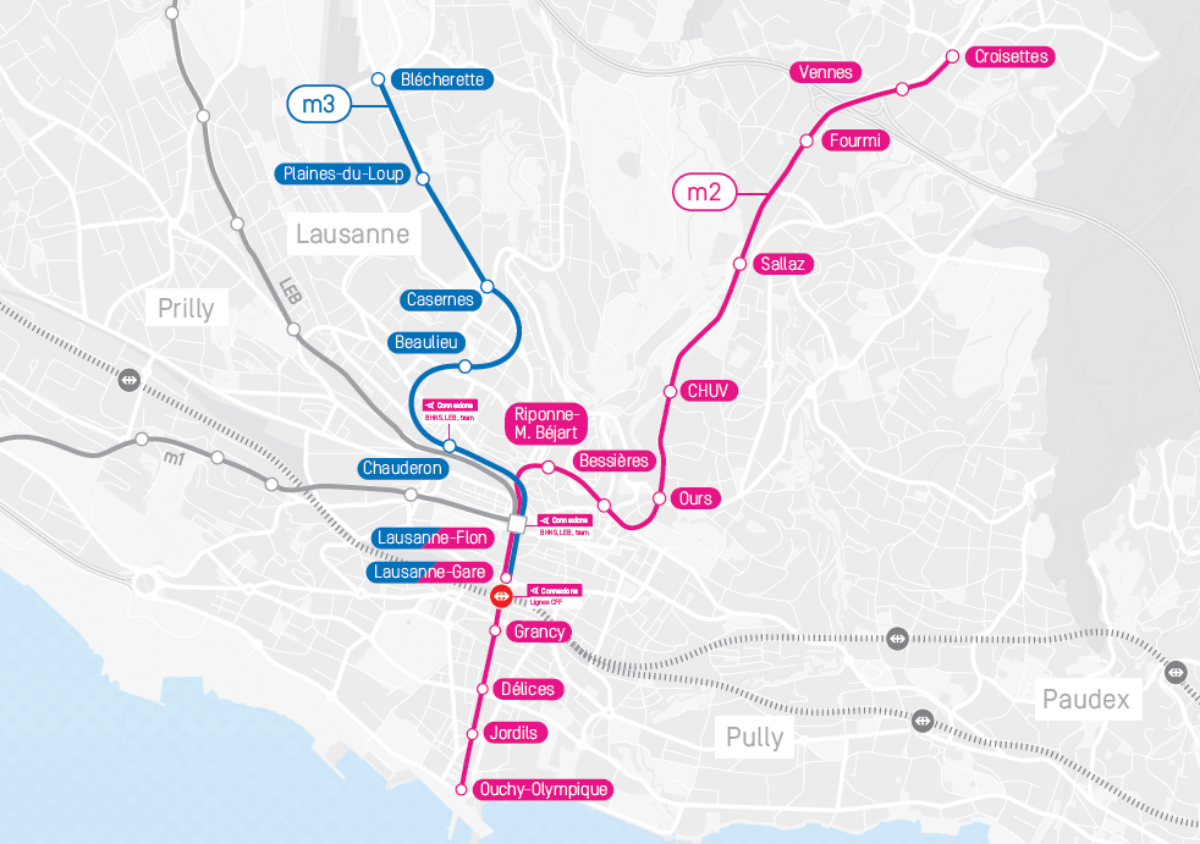 Overall safety mandate for the Lausanne metro network extension - Enotrac